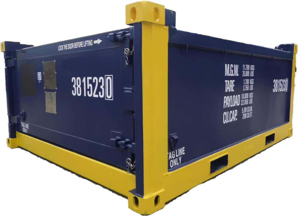 20ft half height open - DNV 2.7-1 offshore — Sedna Containers