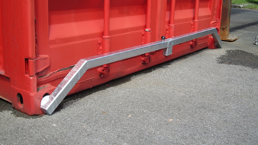 MI Containerbalkslot met Assa Abloy PL358 — Sedna Containers