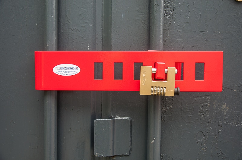 Containerslot budget met squire cijferslot — Sedna Containers